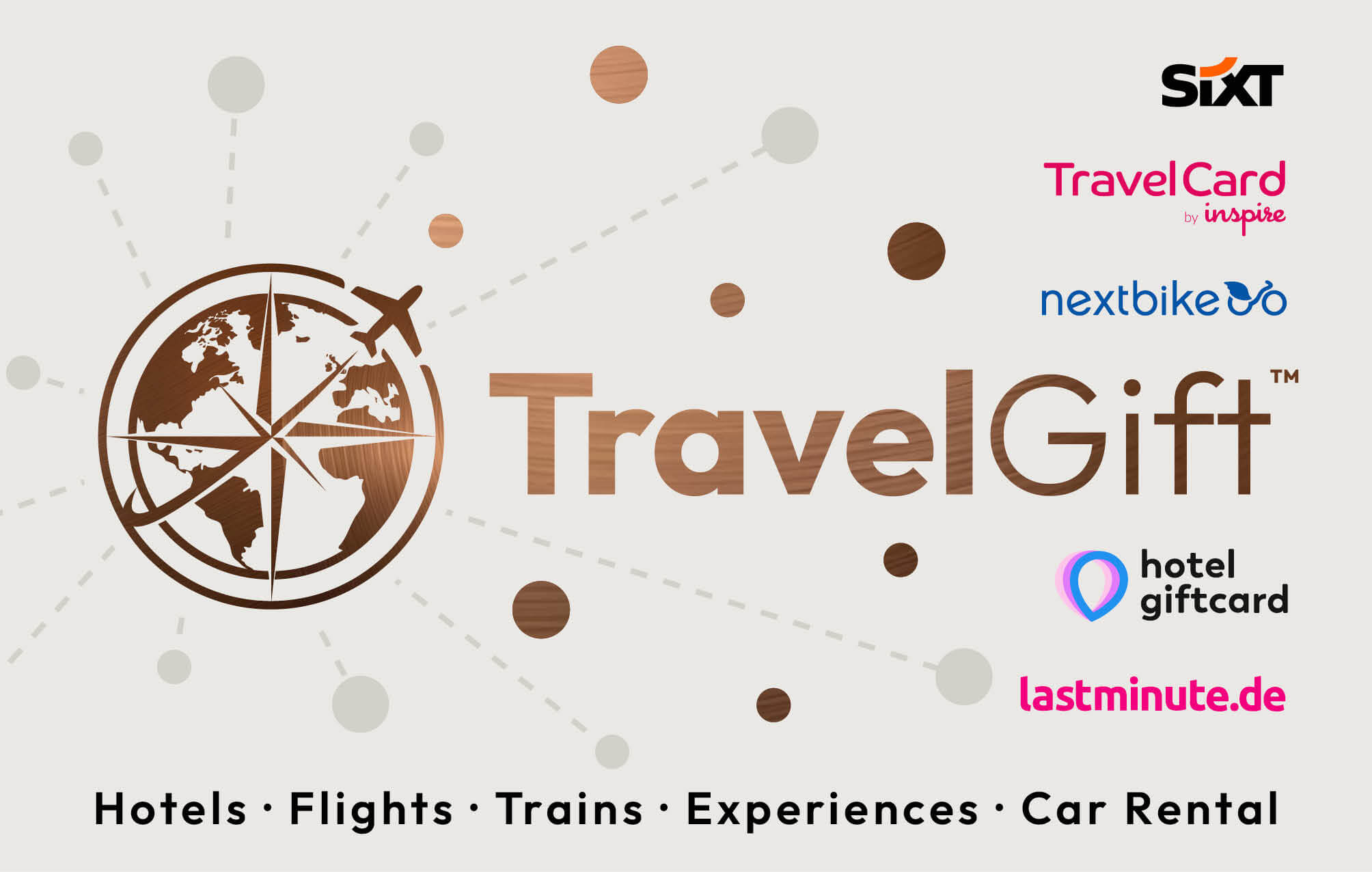 TravelGift gift card – Das perfekte Geschenk für Reisende